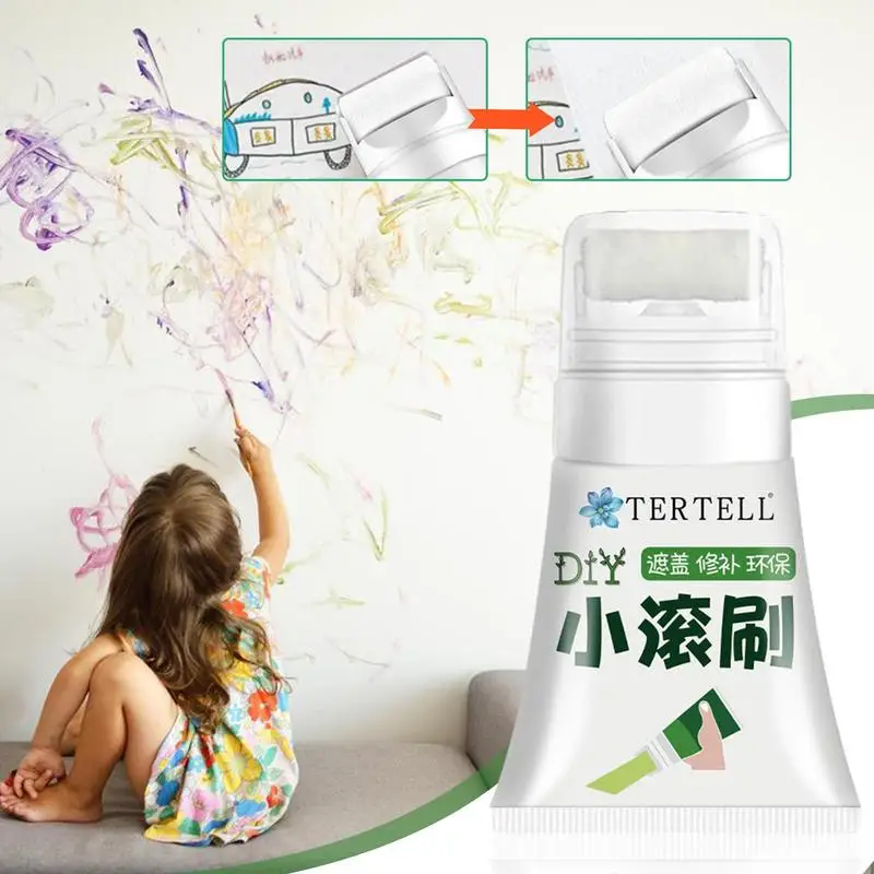 White-Color-Wall-Repair-Paste-Roller-Water-Based-DIY-Wall-Spackle ...