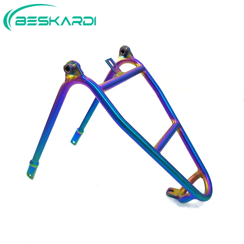 Titanium Rear Cargo Rack for Brompton Folding Bike 16 inch 20inch ...