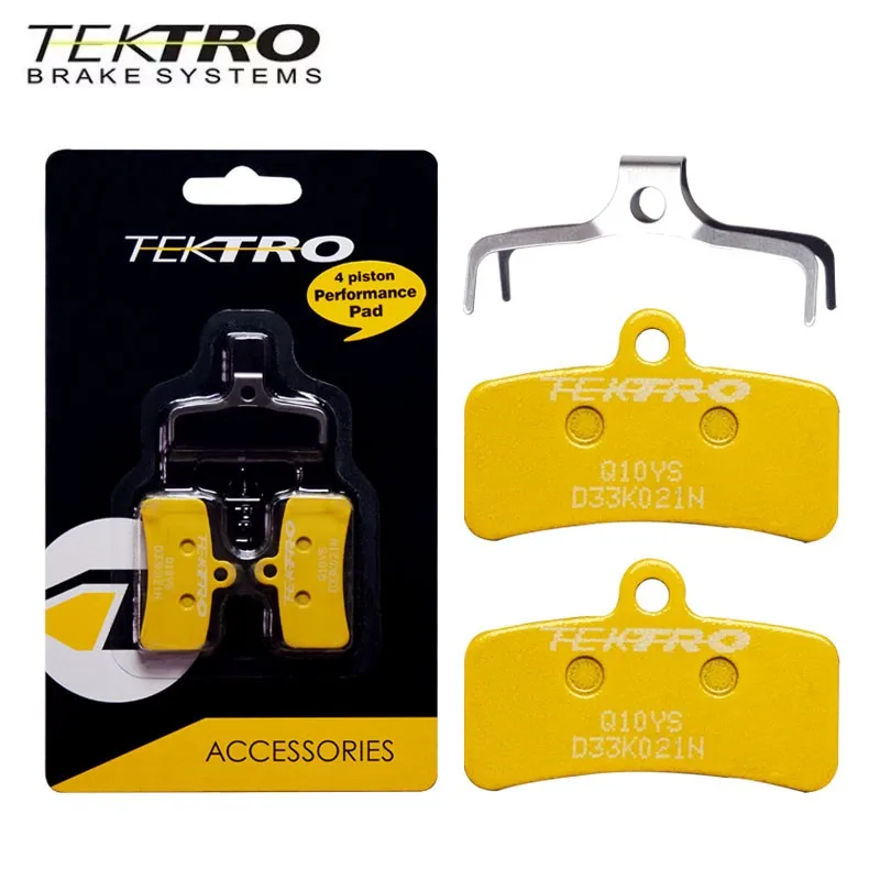 TEKTRO Q10YS 4-Piston MTB Mountain Bike Disc Brake Pads Four Pistons ...