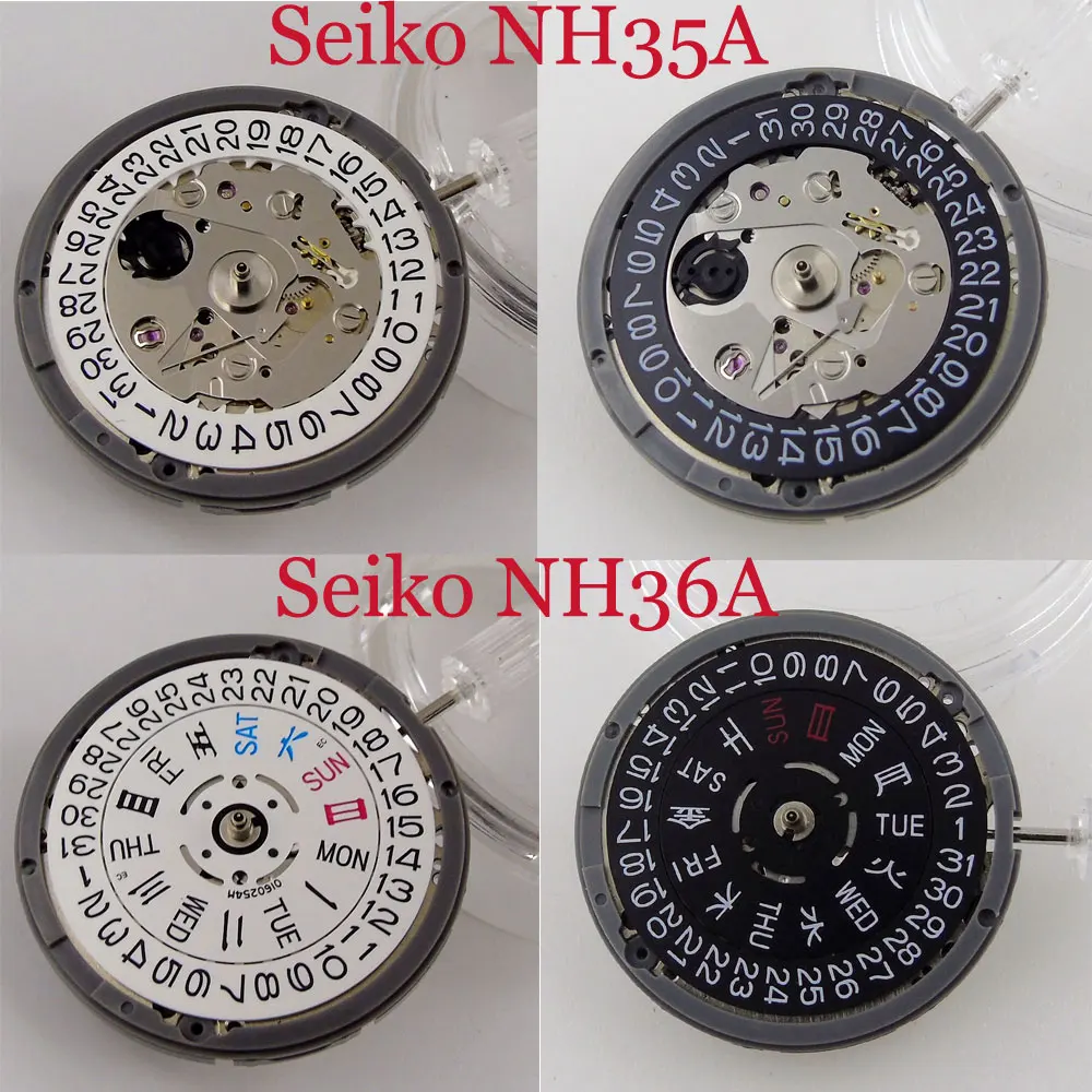 High Accuracy NH35A Automatic Mechanical Movement NH34 NH36 NH38 NH70 ...