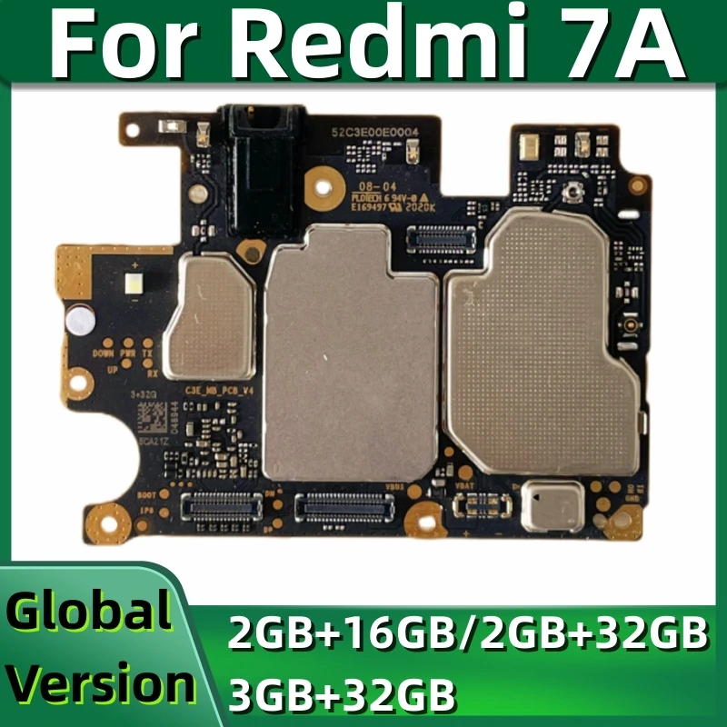 Mainboard-for-Xiaomi-Redmi-7A-Motherboard-PCB-Module-Unlocked-Logic ...