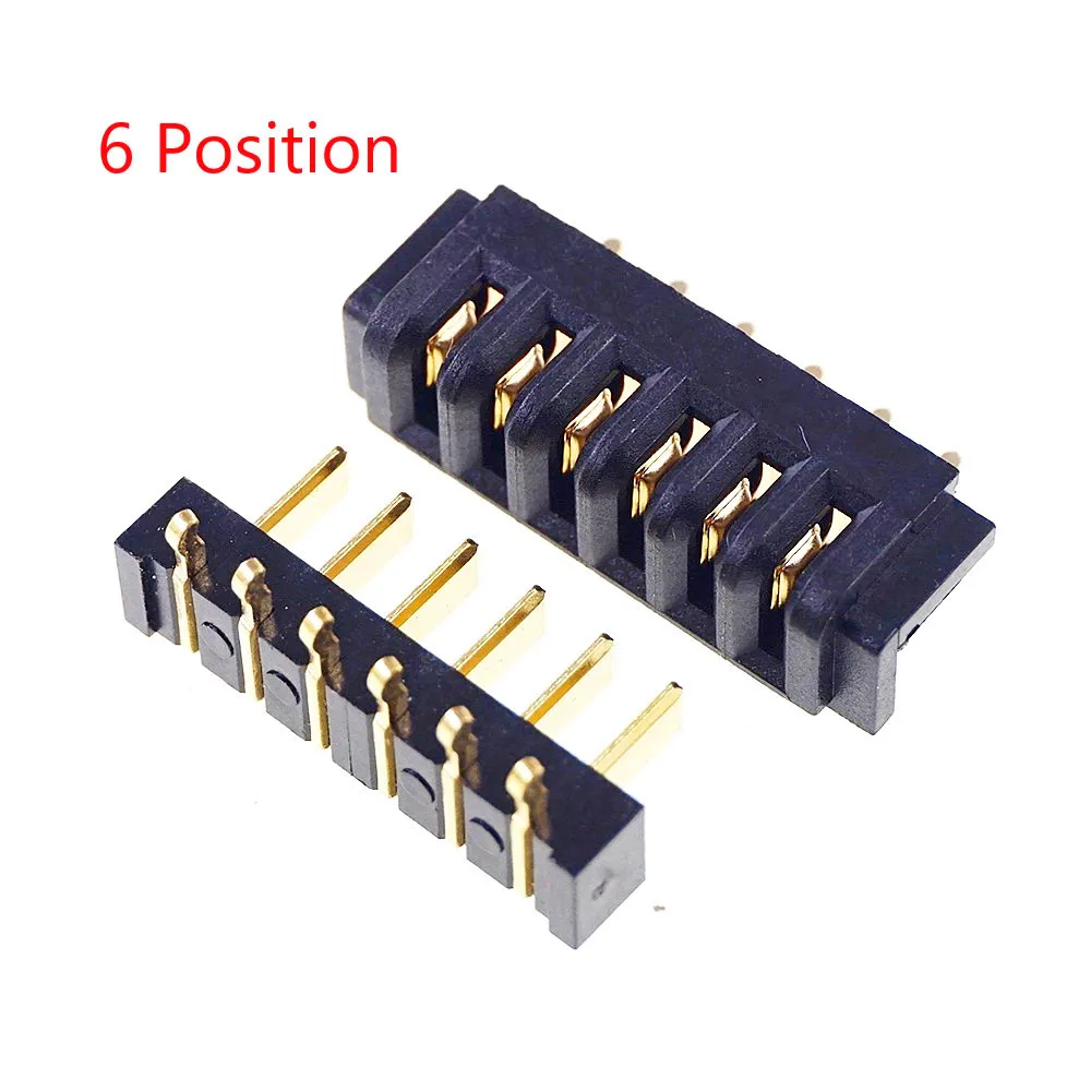 10-Pairs-Notebook-2-5mm-6-Positionen-Weibliche-Klinge-Buchse-Buchse-M ...