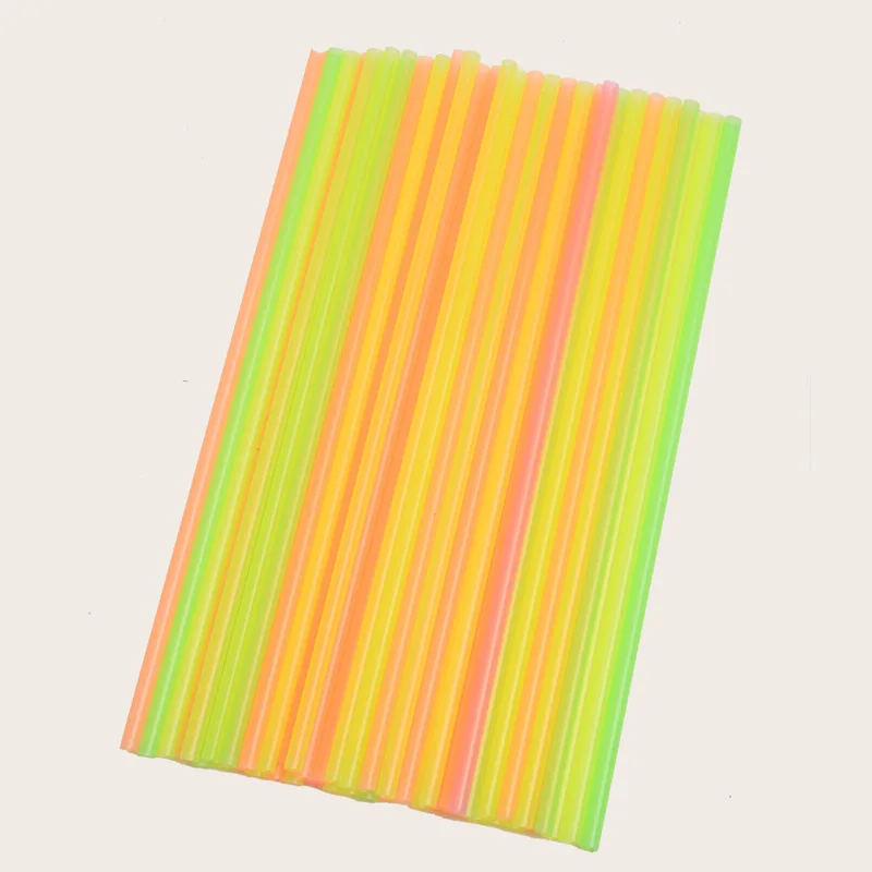 100pcs-Neon-Drinking-Straws-for-80s-Retro-Party-or-Kids-Glow-Birthday ...