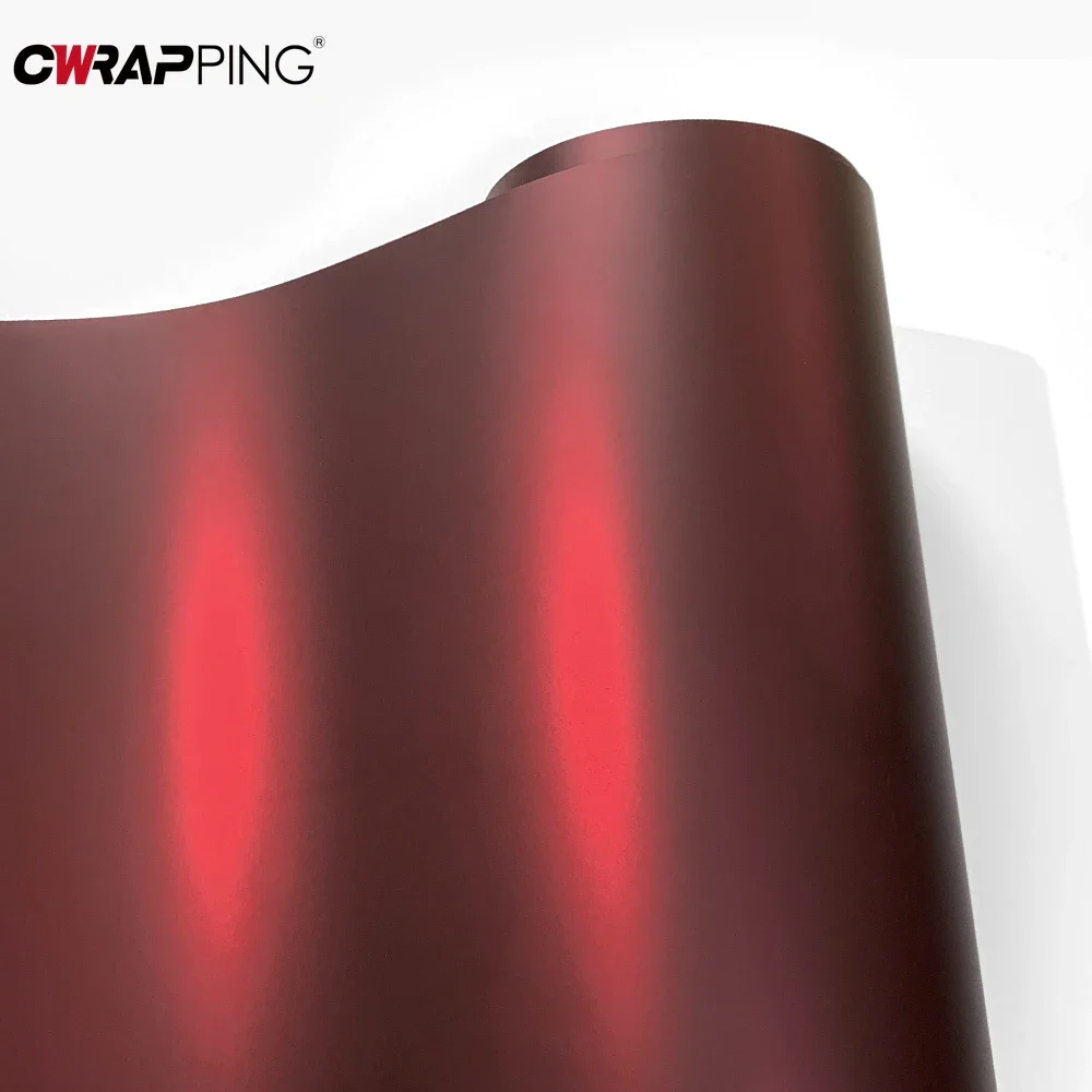 Exterior Car Sticker Vinyl Auto Tuning Film Matte Red Motorcycle ...