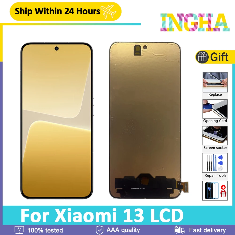 Original LCD 6.36'' For Xiaomi 13 LCD Display Touch Screen Panel ...
