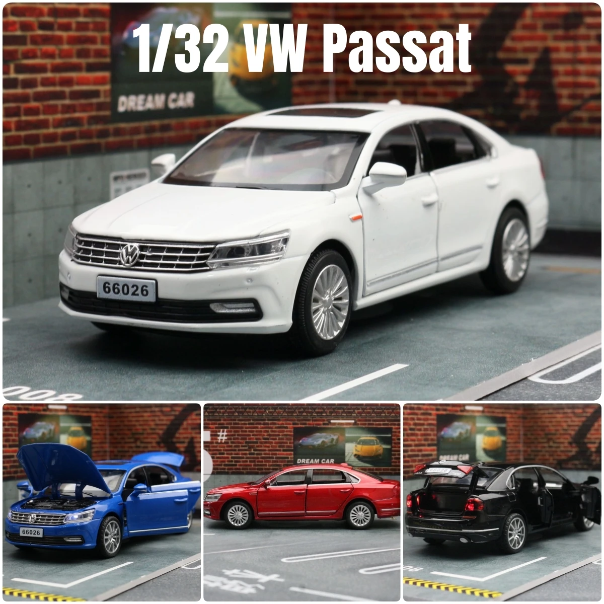 1-32-Volkswagen-Passat-Toy-Car-Model-Diecast-Alloy-Metal-Miniature ...