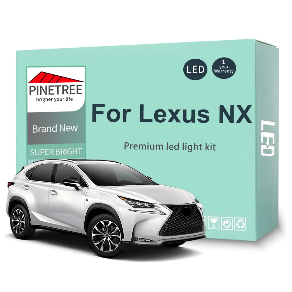 6Pcs-Canbus-LED-Bulbs-For-Lexus-NX-NX200-NX200t-NX300h-2014-2015-2016 ...