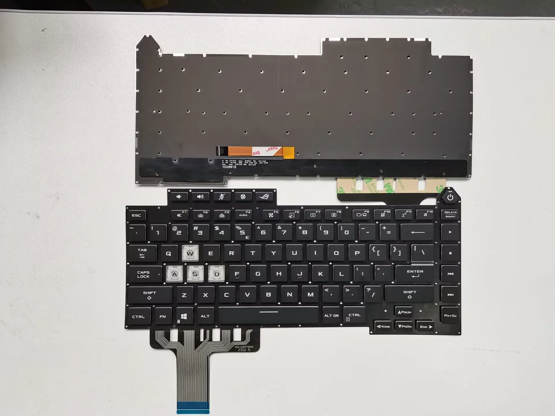 G513-US-RU-Backlit-Laptop-Keyboard-for-ASUS-ROG-Strix-G15-G513Q-G513QM ...