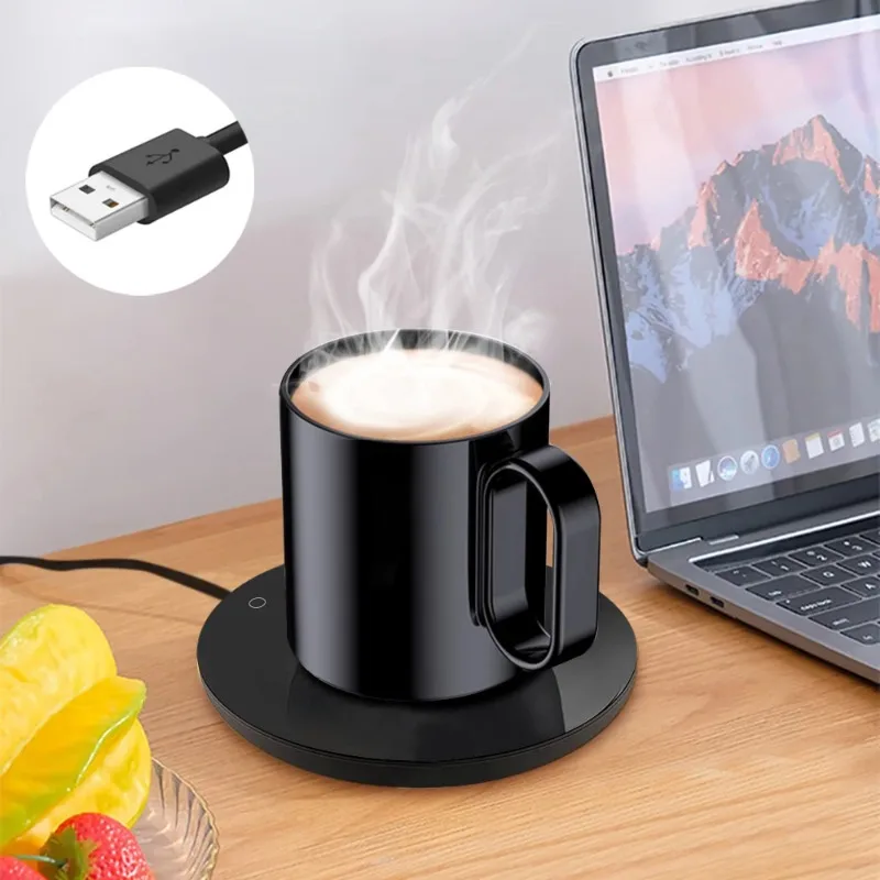 Mug-Warmer-USB-Cup-Warmer-Coffee-Cup-Heater-Thermostatic-Heating ...