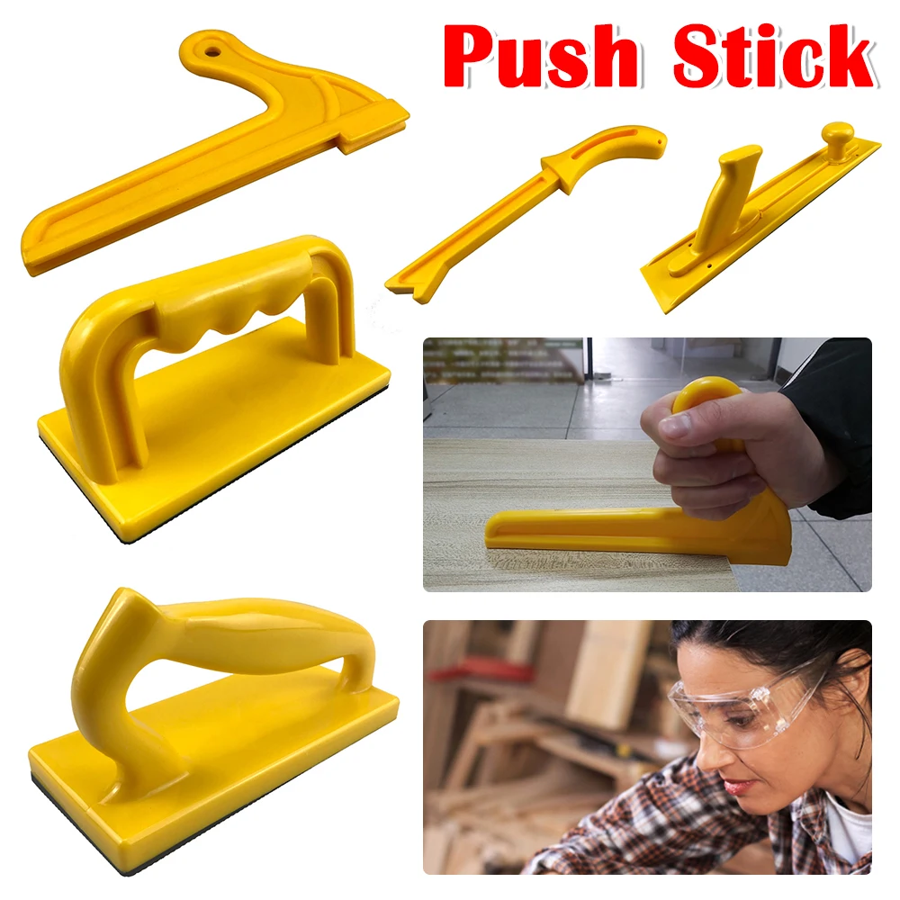Safety Woodworking Push Block and Push Stick Package for Woodworkers ...