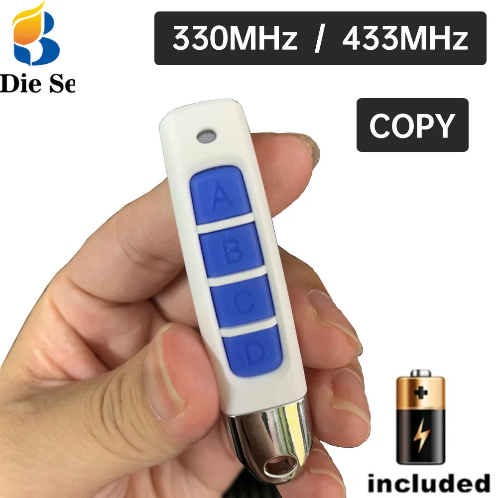 Copy Remote Control 4 Channels Duplicate Cloning 433MHZ 330mhz Clone ...