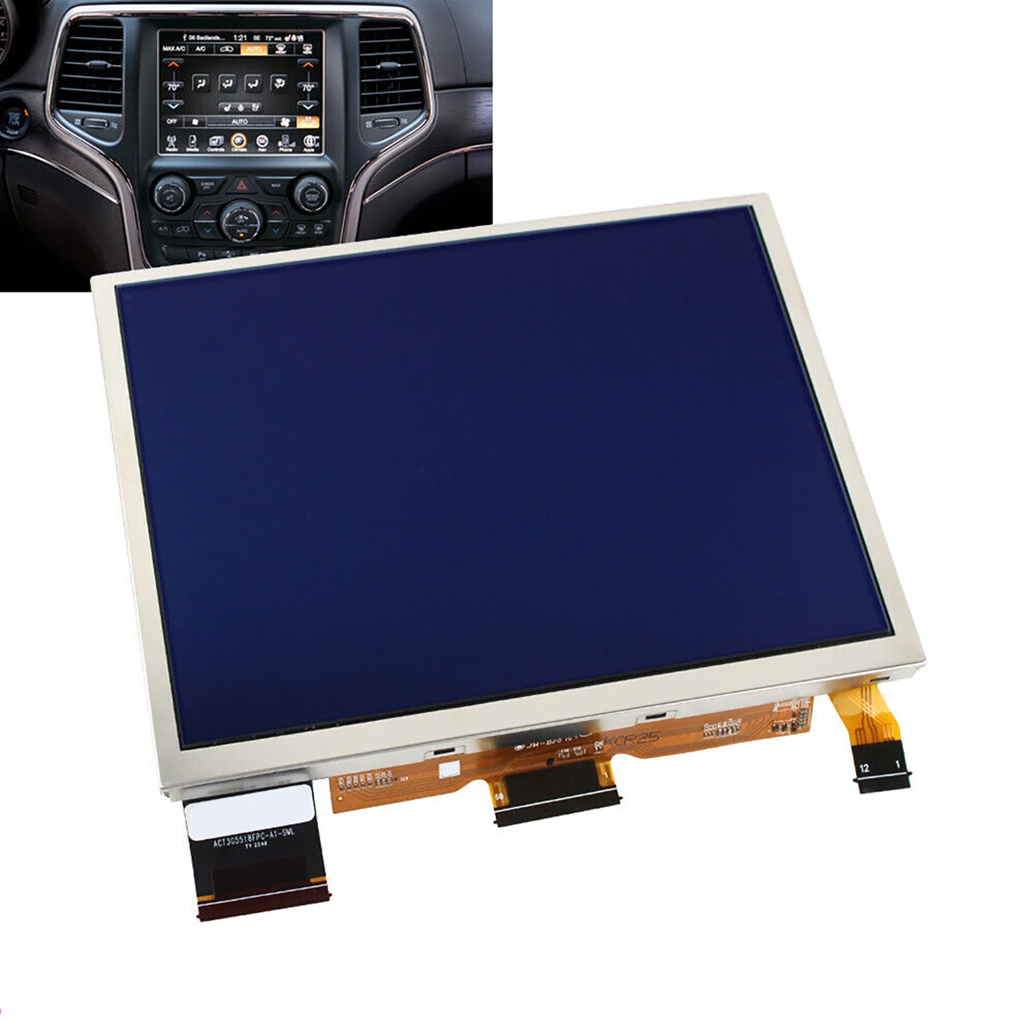 1PC-8-4-Uconnect-4C-UAQ-LCD-Monitor-Touch-Screen-For-18-23-Dodge-RAM ...