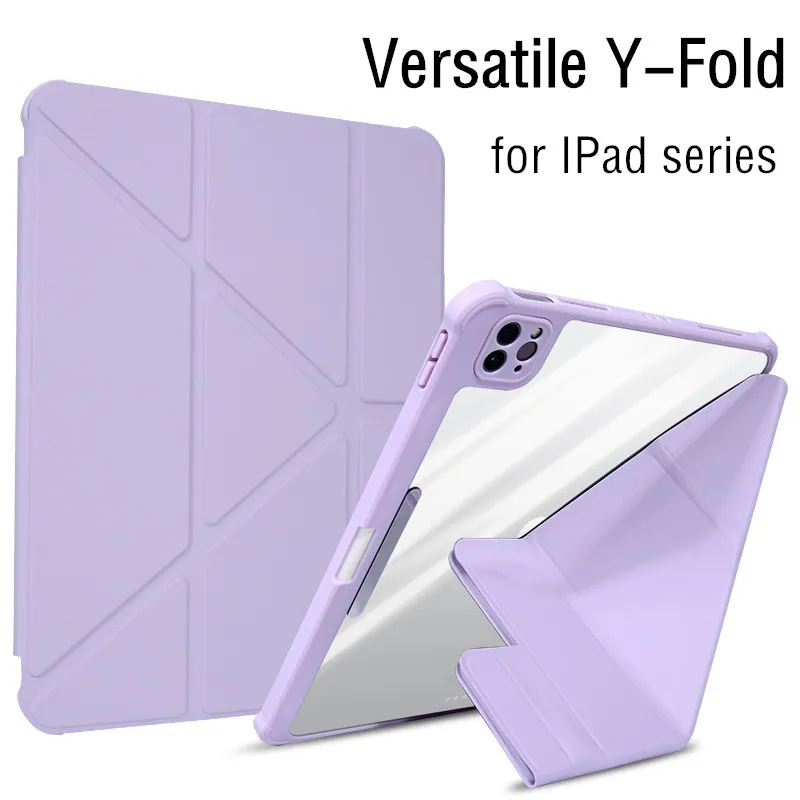 Y-Fold-Tablet-Case-For-IPad-10th-10-9-9th-8th-7th-6th-5th-Geneartion ...