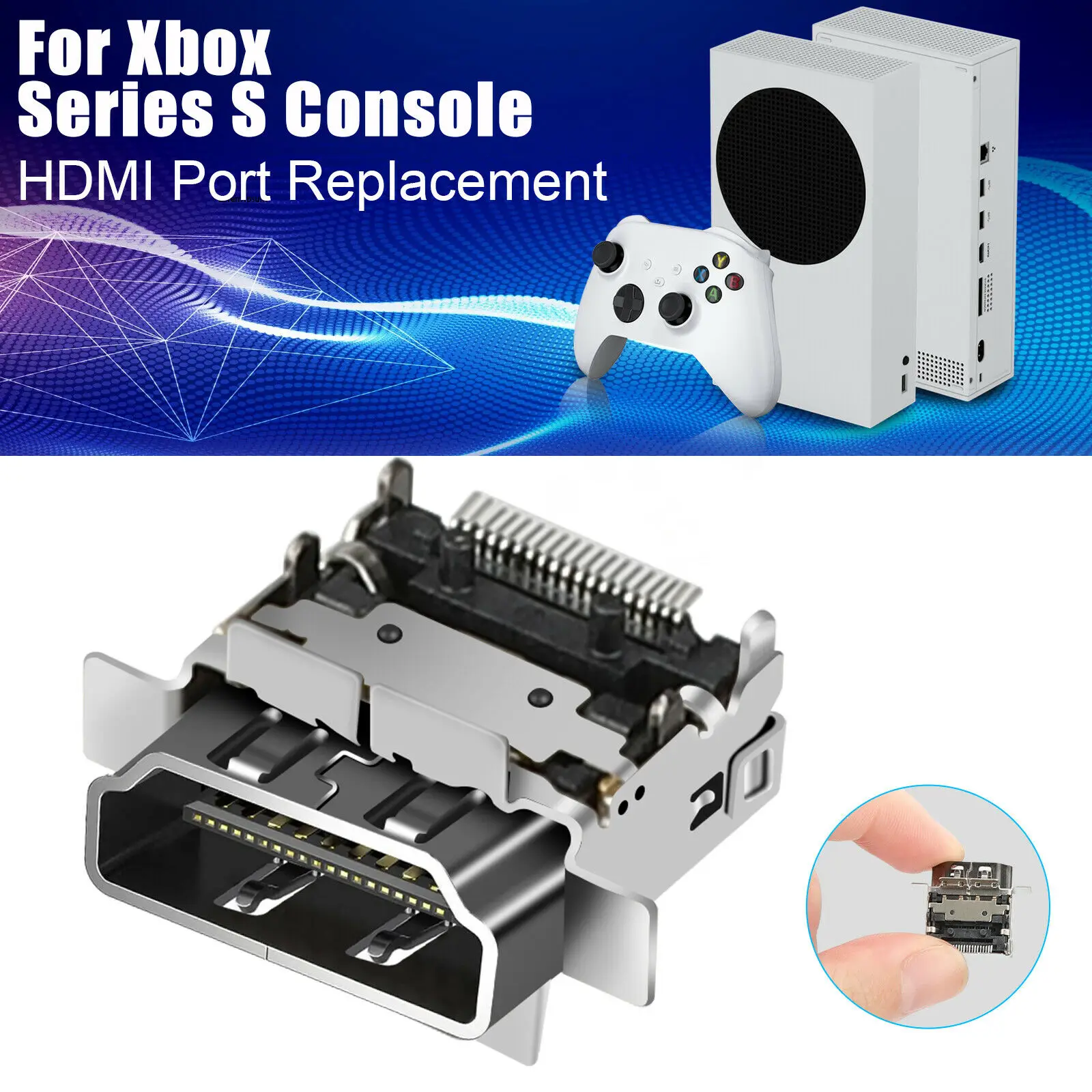 Replacement-HDMI-Compatible-Port-Socket-Jack-Connector-For-Xbox-Series ...