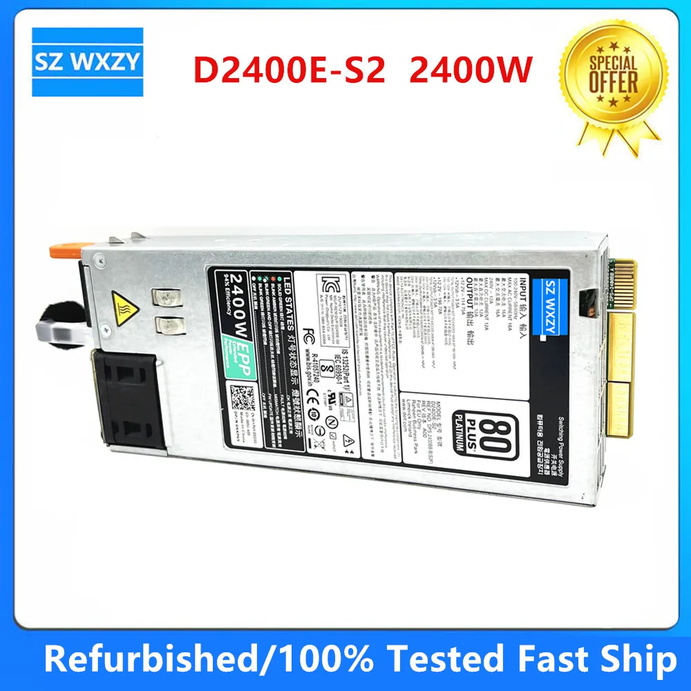 Refurbished-For-DELL-D2400E-S2-DPS-2400BB-B-2400W-Switching-Power ...