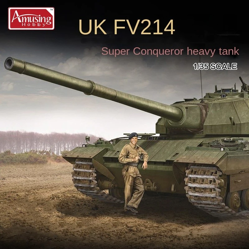 Amusing-Hobby-1-35-assembling-tank-scale-model-kit-35A013-British-FV214 ...