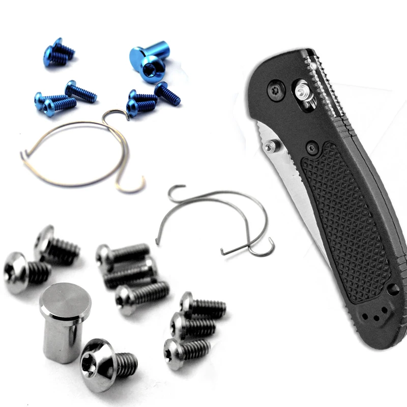 Custom-Full-Set-of-Knife-Handle-Titanium-Alloy-Screws-Spring-for ...