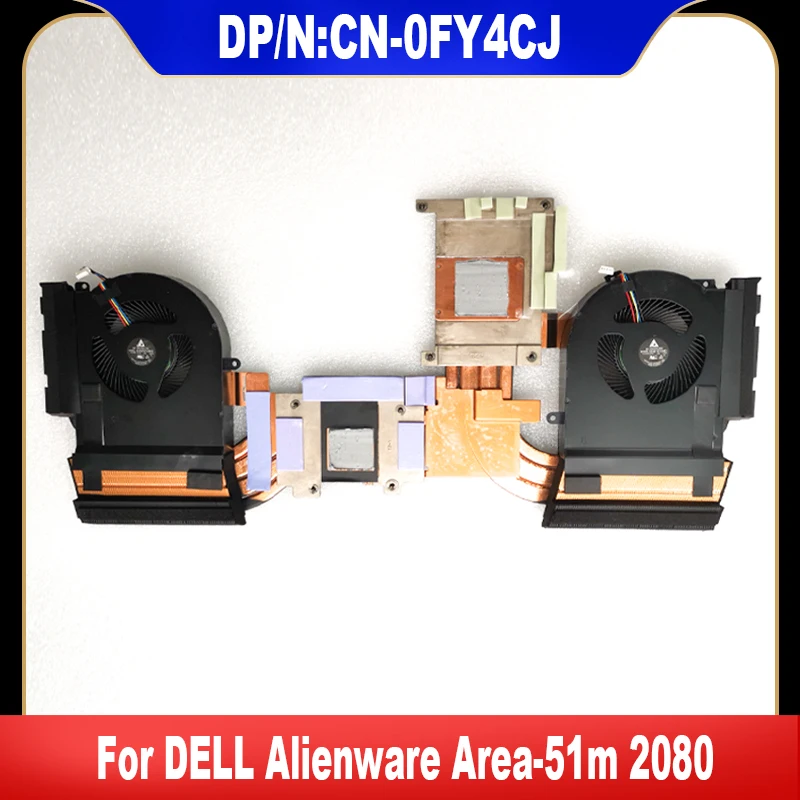 0FY4CJ Original For Dell Alienware Area-51m R1 RTX 2080 Cooling Fan ...