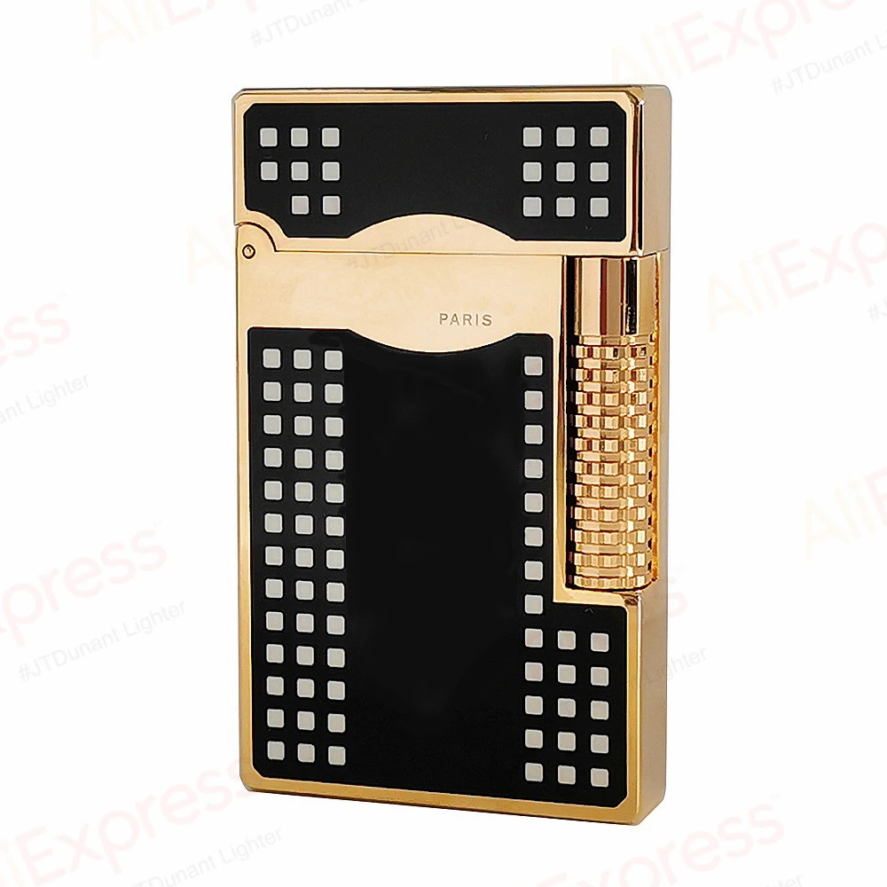 D-Brand-Lighters-Gas-Butane-Refillable-L2-Ping-Sound-Memorial-Smoking ...