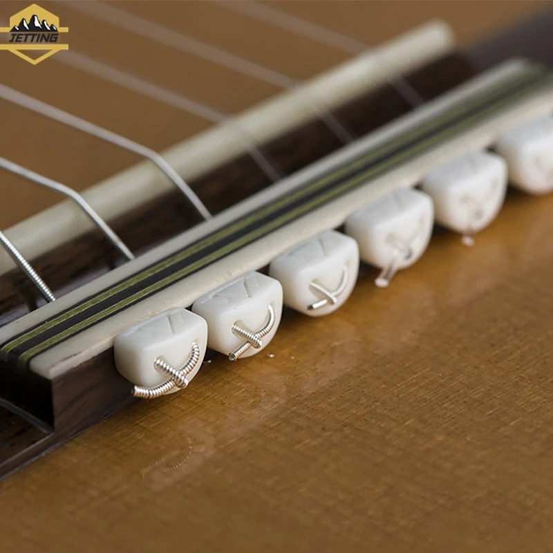12Pcs-Set-Classical-Guitar-String-Retainer-String-Guide-String-Buckle ...
