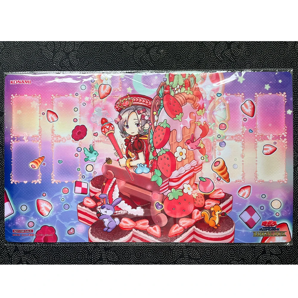 Yu-gi-oh-Playmat-Madolche-Queen-Tiara-Fraise-TCG-CCG-OCG-Trading-Card ...