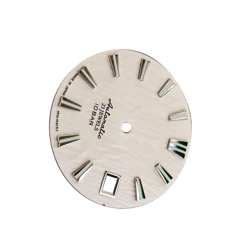 High-quality-NH35-grand-gs-dial-with-s-logo-white-color-fit-gs-watch ...