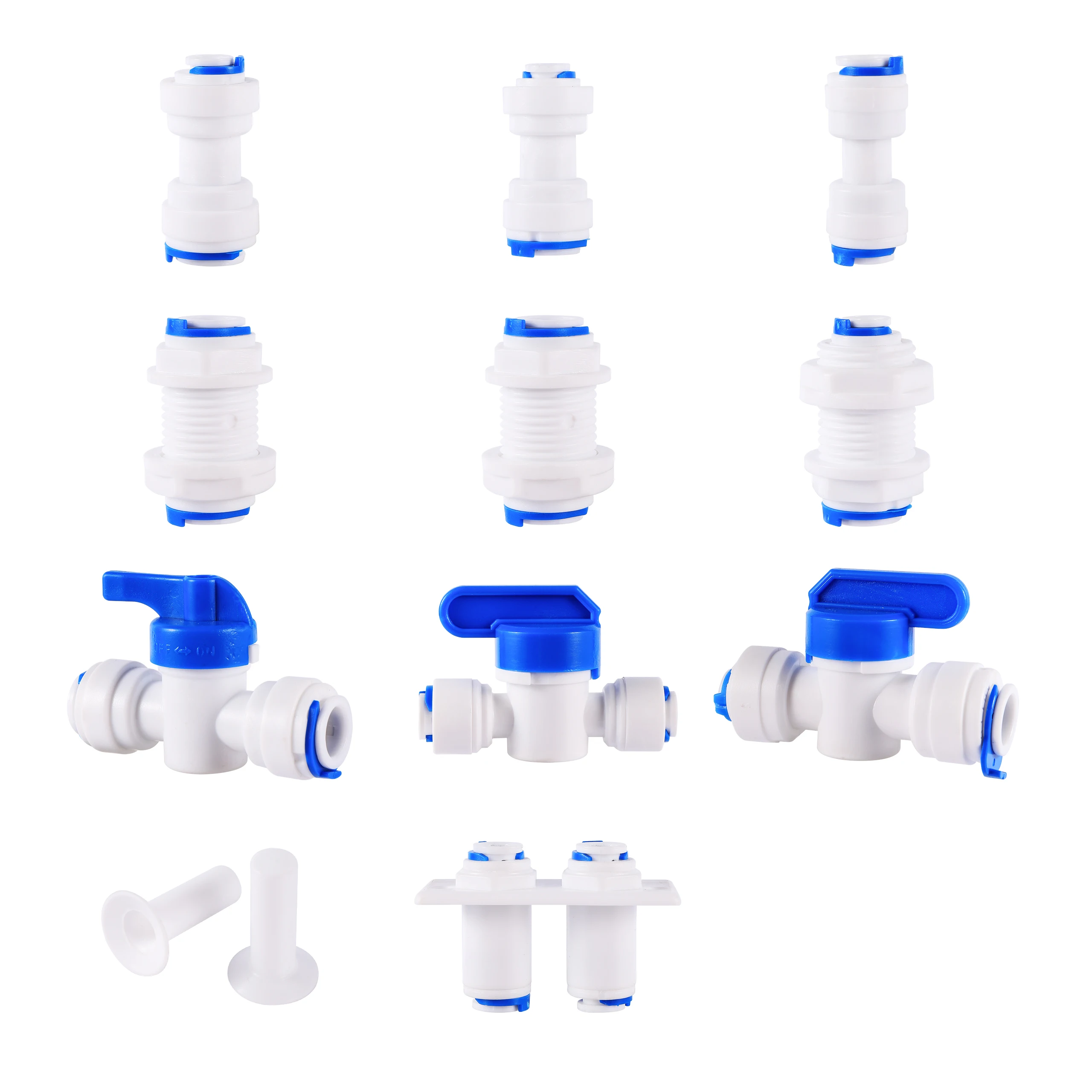 1-4-3-8-OD-Quick-Connect-Push-Connect-Garden-Irrigation-Hose-Fittings ...