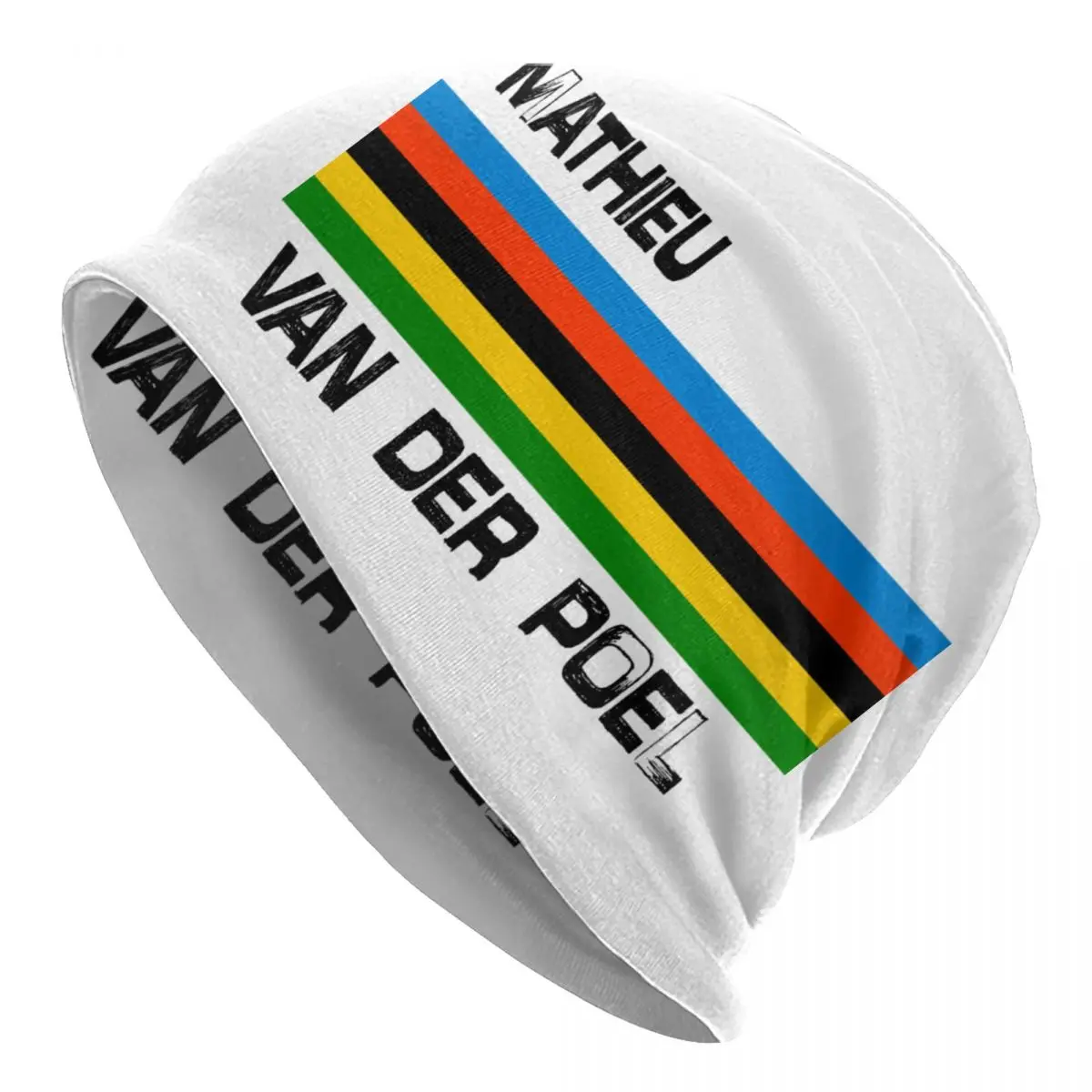 Van Der Poel Mathieu Merch All Season Skullies Bonnet Hat Graphic Print ...