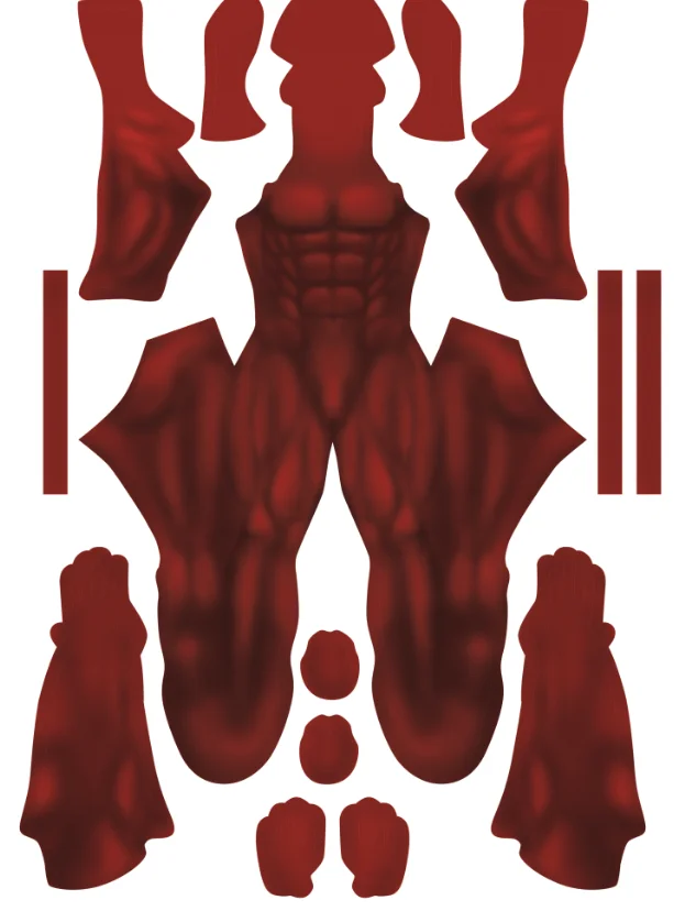 Red Full Body Suit Muscle Shades Scarlet Superhero Cosplay Costume Suit ...