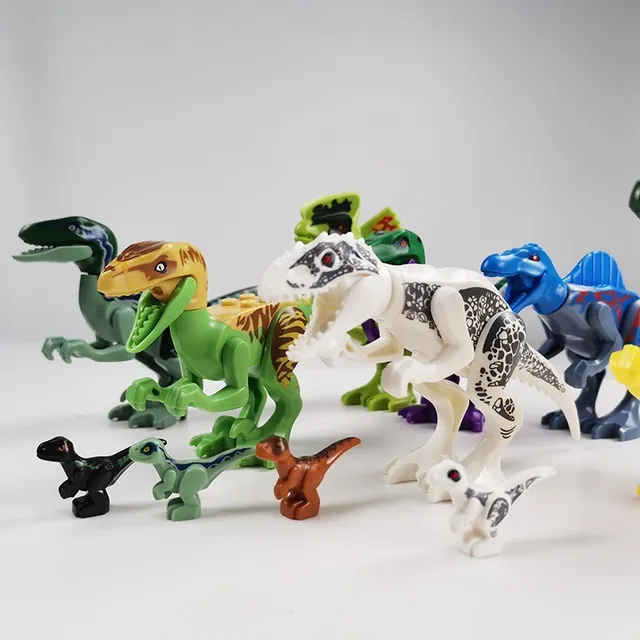 Jurassic Park Dinosaur World Echo Rex Tyrannosaurus Indominus Blue ...