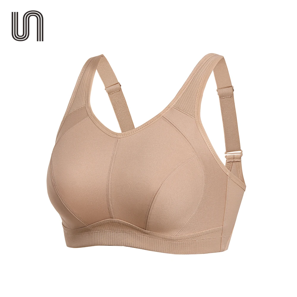 Breathable-Plus-Sports-Bras-Women-High-Support-Full-Coverage-No-Padded ...