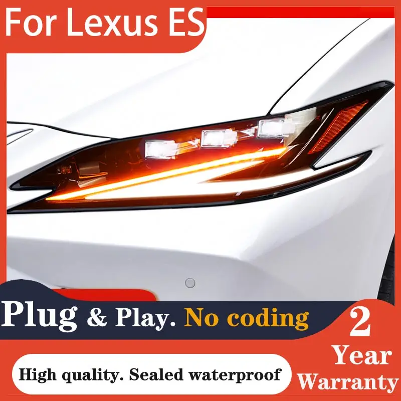 Head-Lamps-For-Lexus-ES-Es200-Es350-Es260-Es300h-2018-2021-Headlights ...