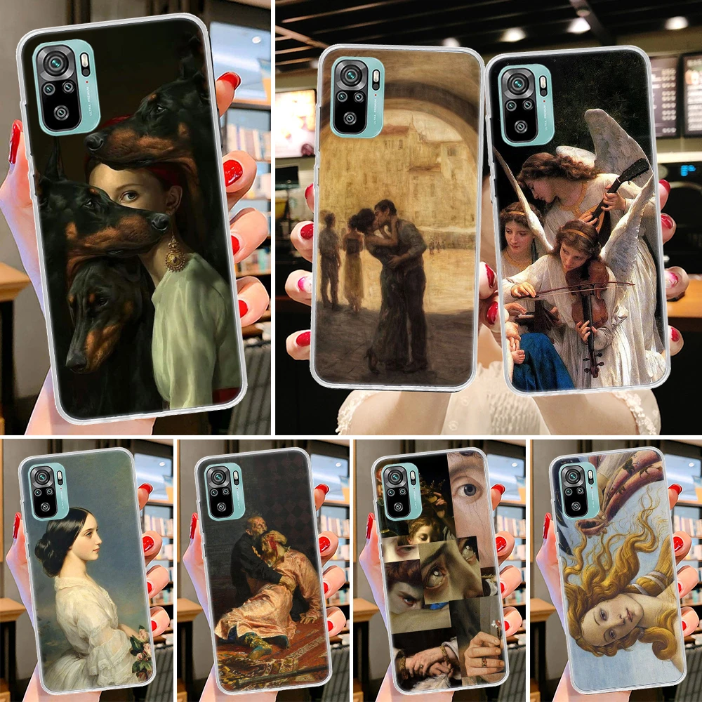 Case Note Redmi 7 Renaissance | Phone Cases Xiaomi Redmi Art - Mobile ...