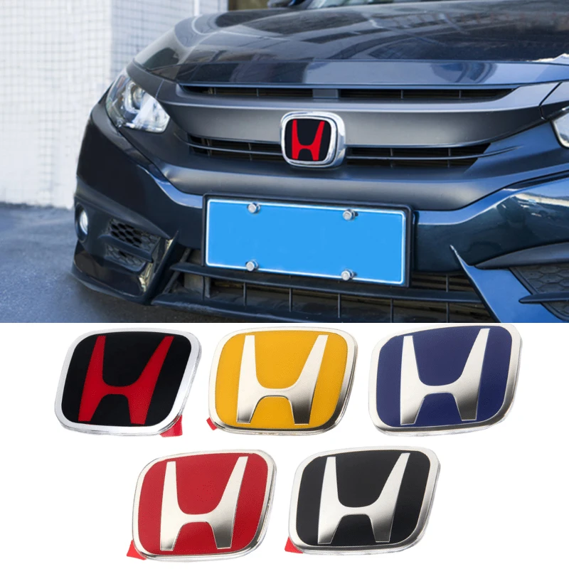 Car-Front-Hood-Rear-Trunk-Emblem-Cover-Stickers-for-Civic-Accord-Jade ...