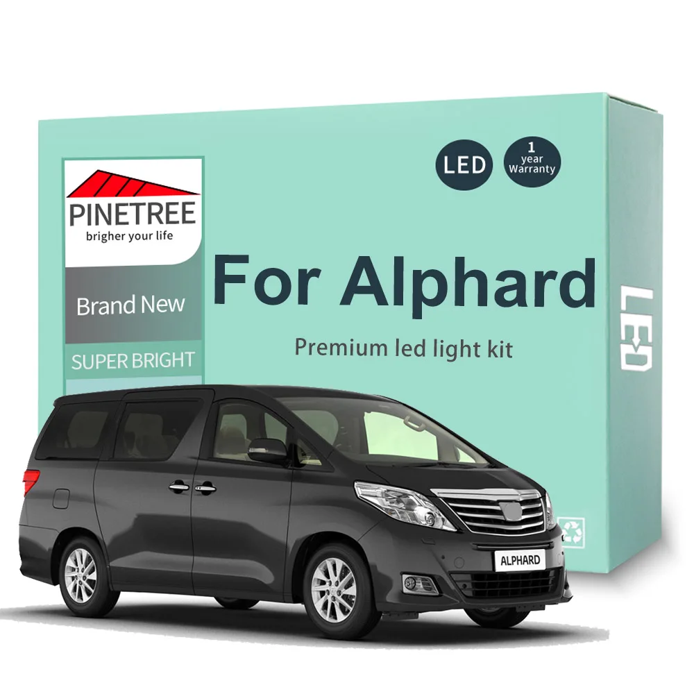 Led-Interior-Light-Kit-For-Toyota-Alphard-Vellfire-10-20-Series-2003 ...