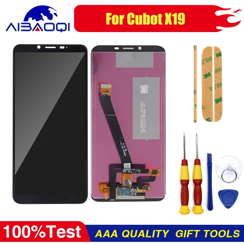 Pantalla-t-ctil-LCD-Original-para-Cubot-X19-X19S-Android-8-1-2160X1080 ...