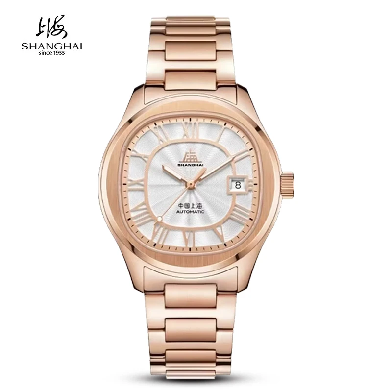 Shanghai Watch Replica 7120 Men's Automatic Mechanical Watches 40mm ...
