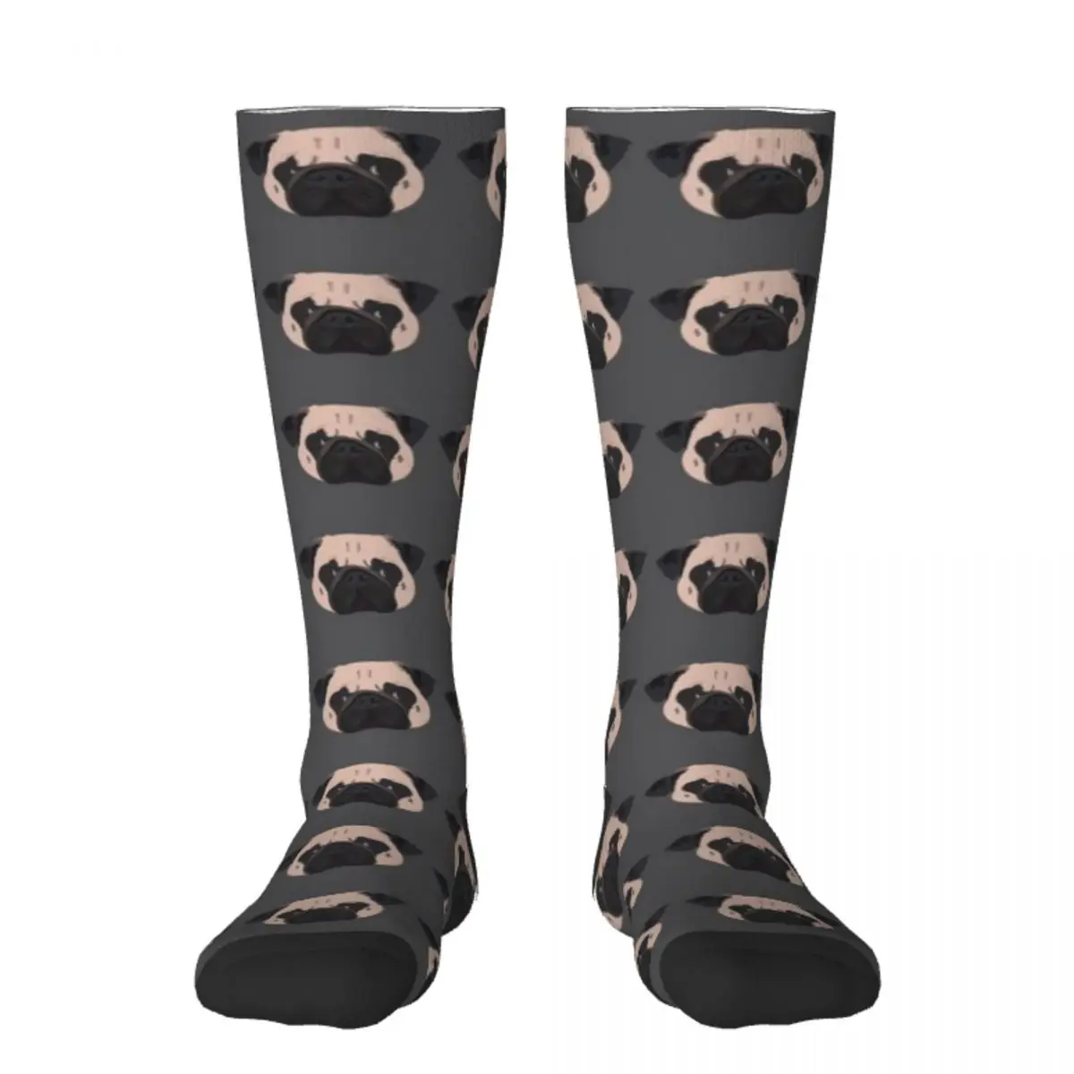 Winston-the-Pug-Socks-cotton-Stockings-man-essential-gym-Socks-Man ...