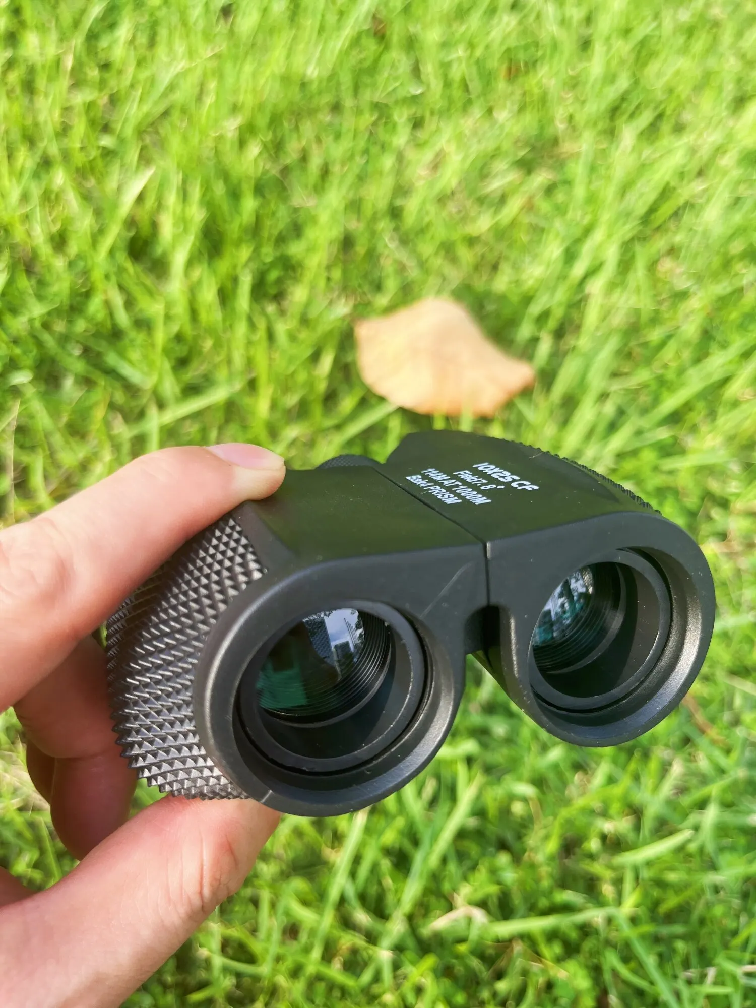 Binoculars 10X25 HD Mini Portable Telescope BAK4 FMC Coated Telescope ...