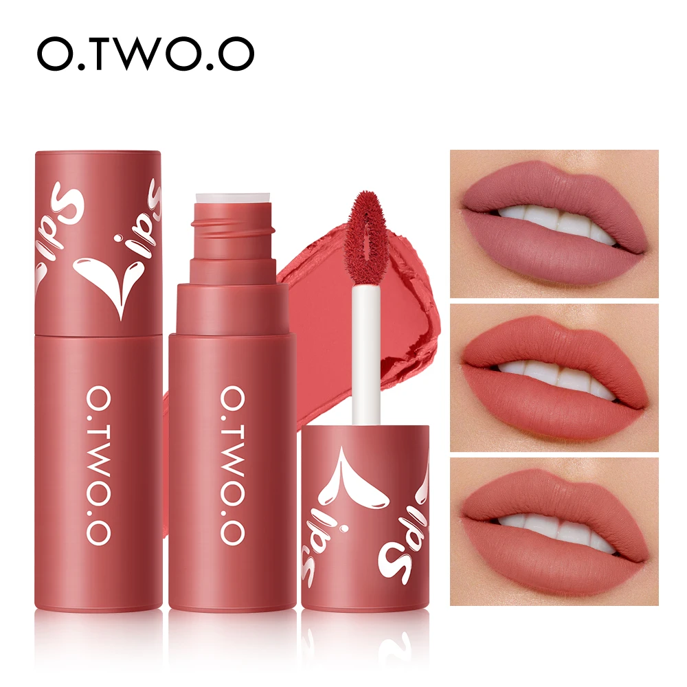 O.two.o Velvet Matte Lipstick Lightweight Liquid Lipstick Cosmetics Non ...