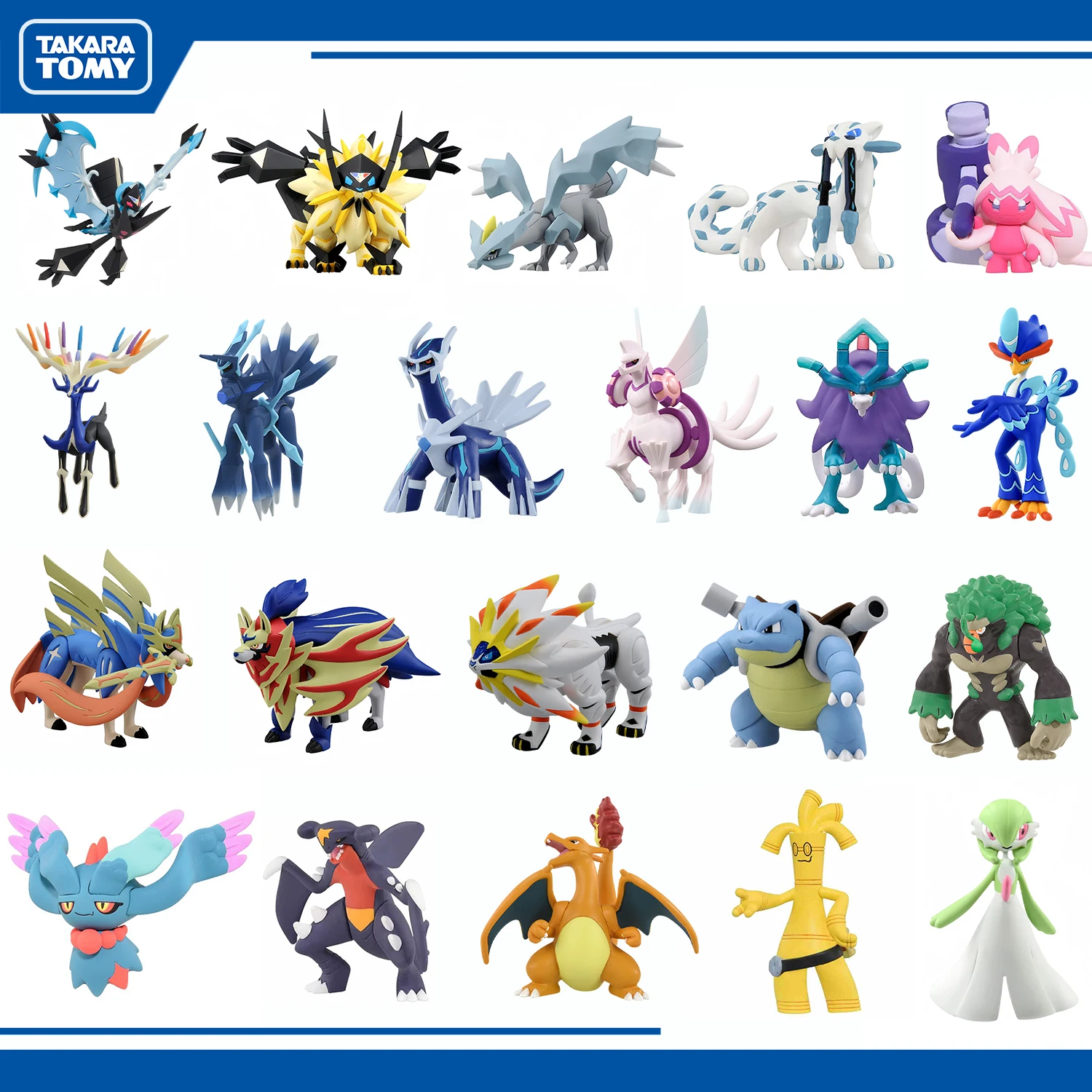 Original-TAKARA-TOMY-Pokemon-Figures-MS-Lunala-Solgaleo-Palkia-Dialga ...
