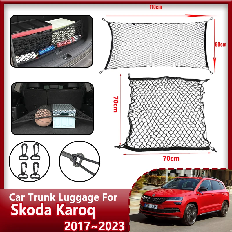 Car-Trunk-Nets-For-Skoda-Karoq-NU7-2017-2023-2020-Car-Boot-Trunk ...