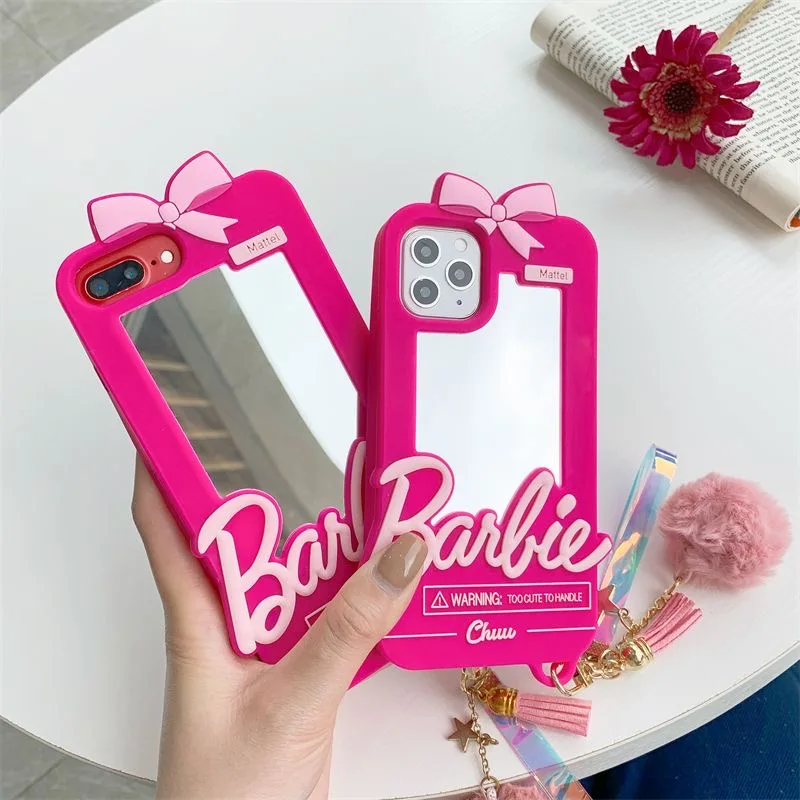 Cartoon-Bow-Tie-Barbies-Princess-Stereoscopic-Phone-Case-for-IPhone-15 ...