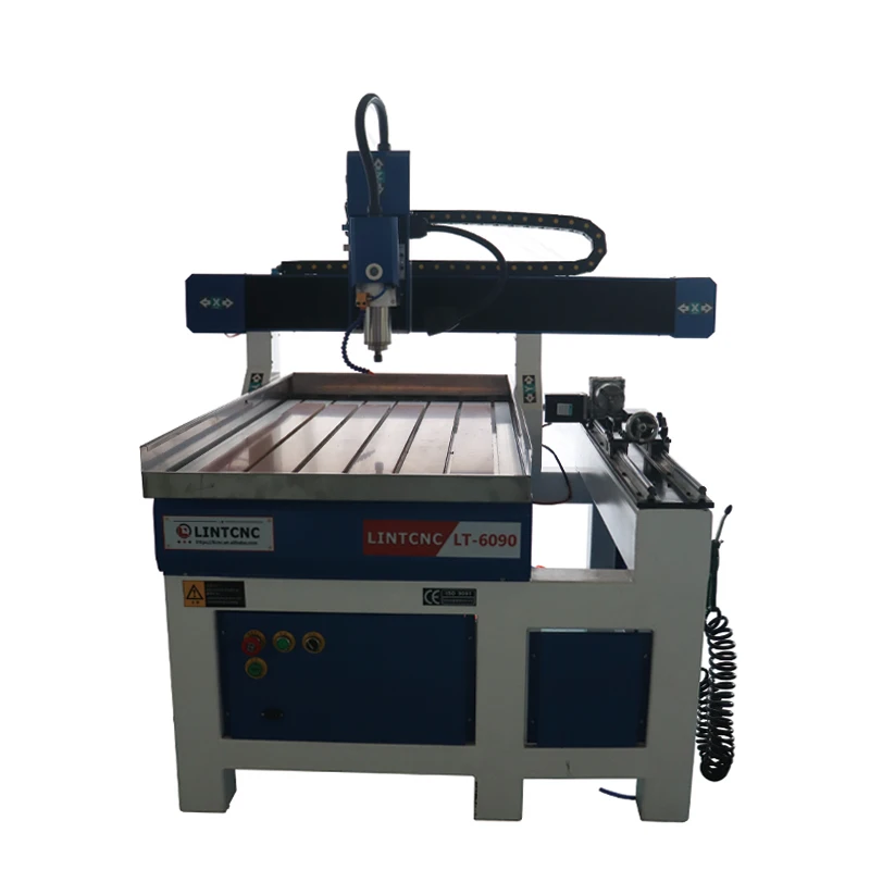 Cnc 6090 4 Axis Cnc Router Metal Milling Machine And Drilling Window ...