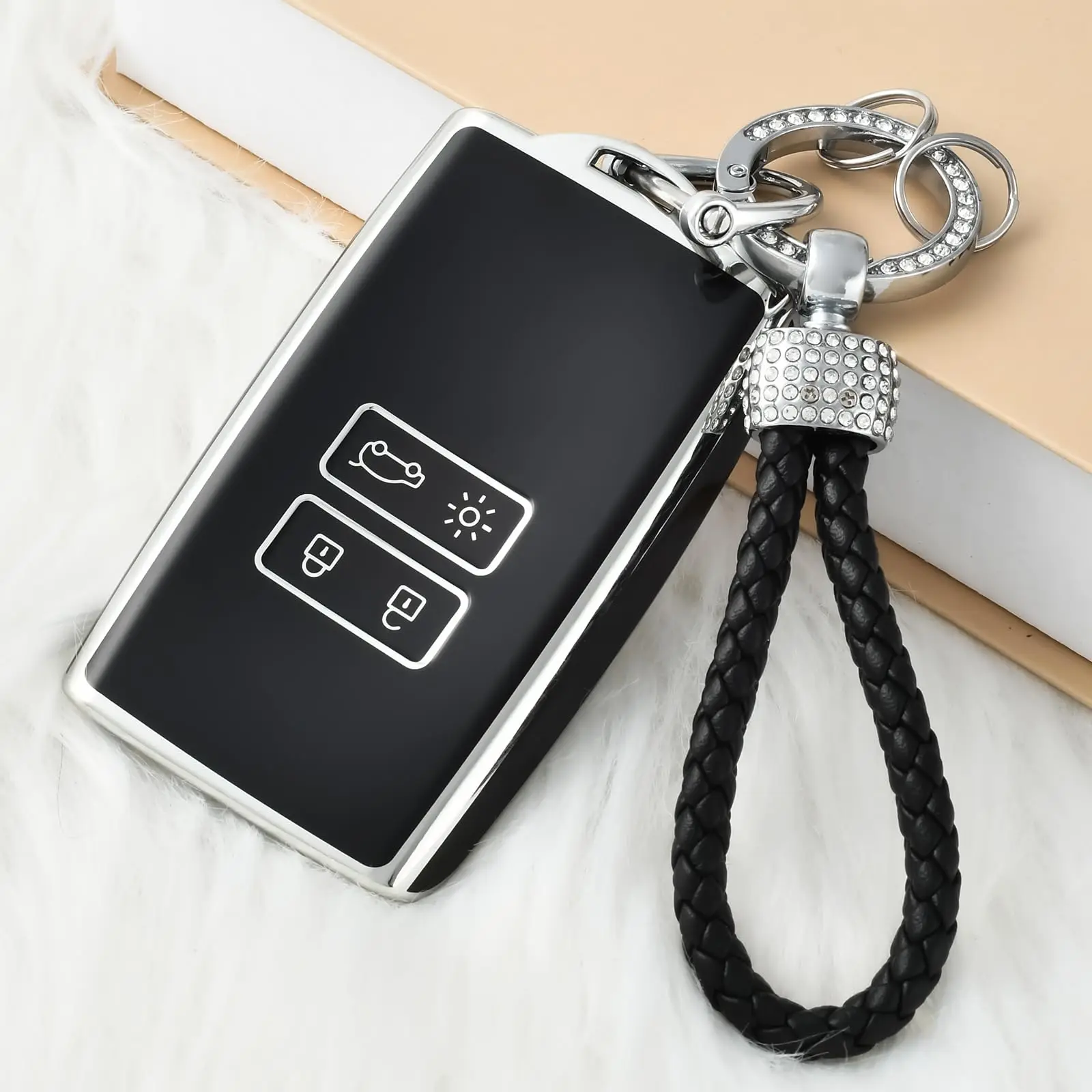 TPU-Car-Smart-Key-Case-Cover-Shell-Fob-For-Renault-Koleos-Kadjar-Clio ...