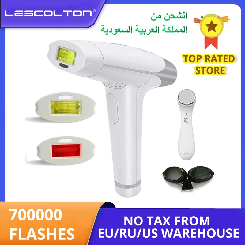 Lescolton 2in1 IPL Laser Hair Removal Machine Laser Epilator Hair ...