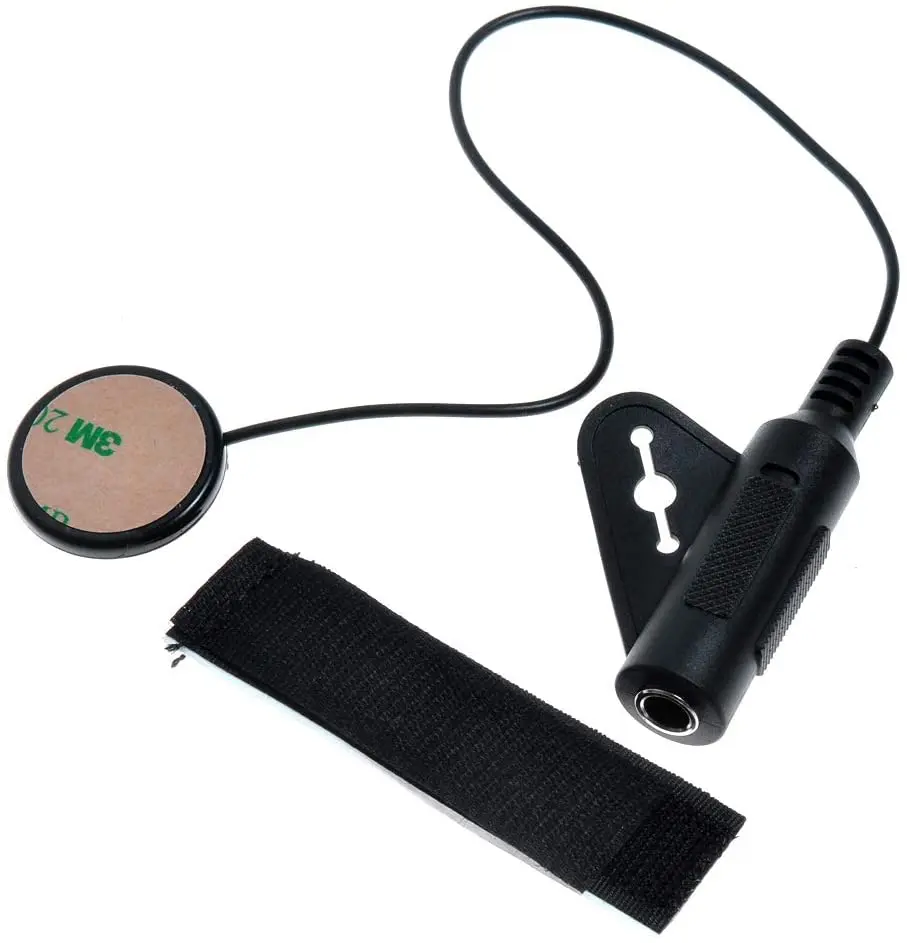 1Pcs Piezo Contact Microphone Pickup for Guitar Violin Banjo Mandolin ...