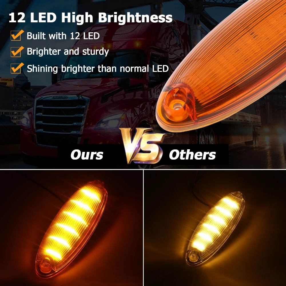 Freightliner Led Exterior Lights Freightliner Cascadia LED Headlights