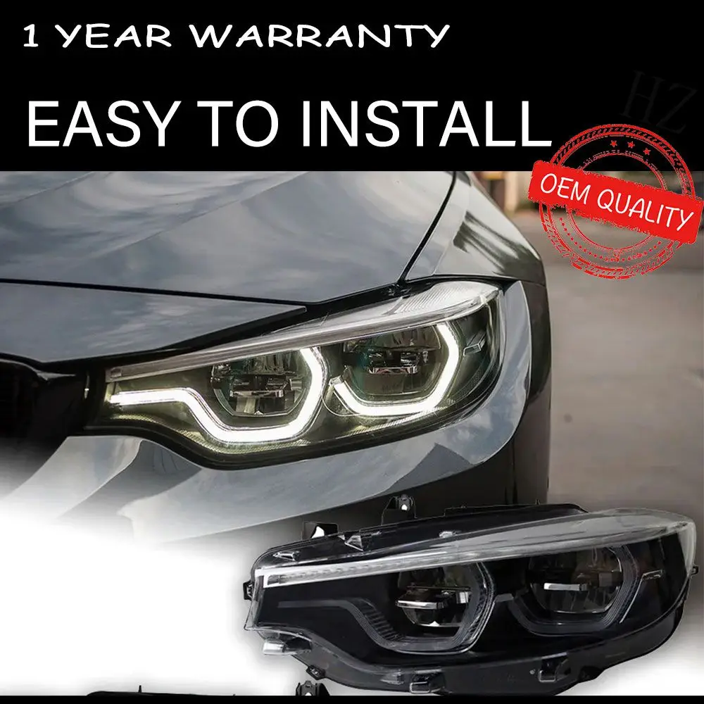 Faros-delanteros-LED-para-coche-accesorios-para-BMW-F32-2012-2019-F82 ...
