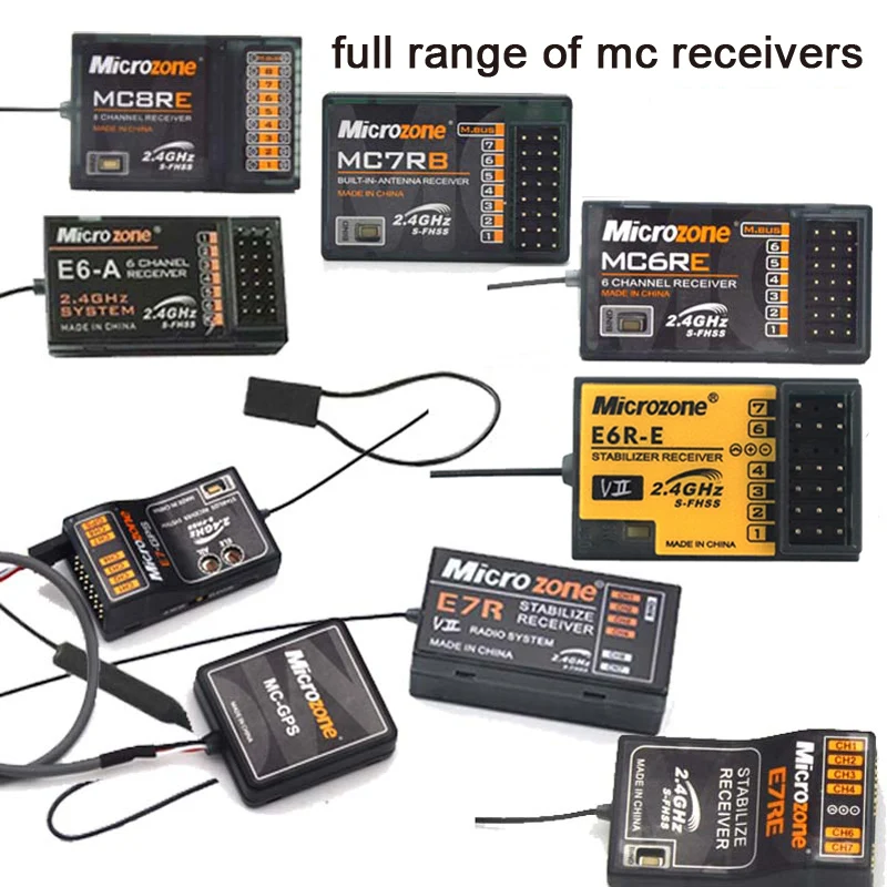 Microzone-Mc6re-Mc7rb-Mc9002-Mini-M-Sbus-Receiver-6ch-Mc8re-8ch-Is ...